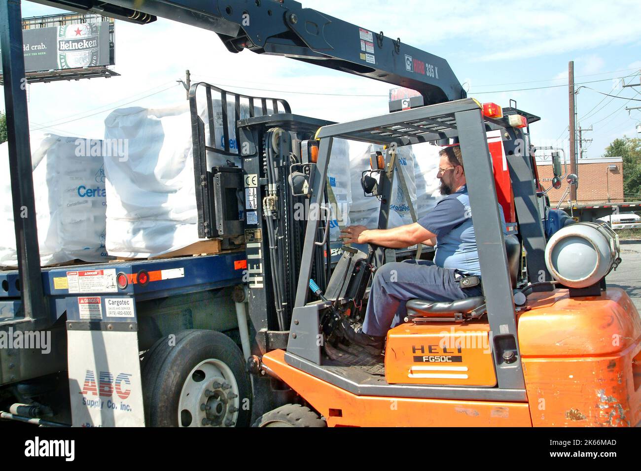 Material Moving Occupations Stock Photo - Alamy