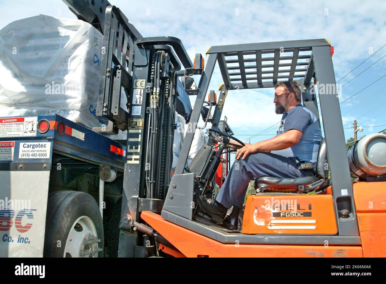 Material Moving Occupations Stock Photo - Alamy