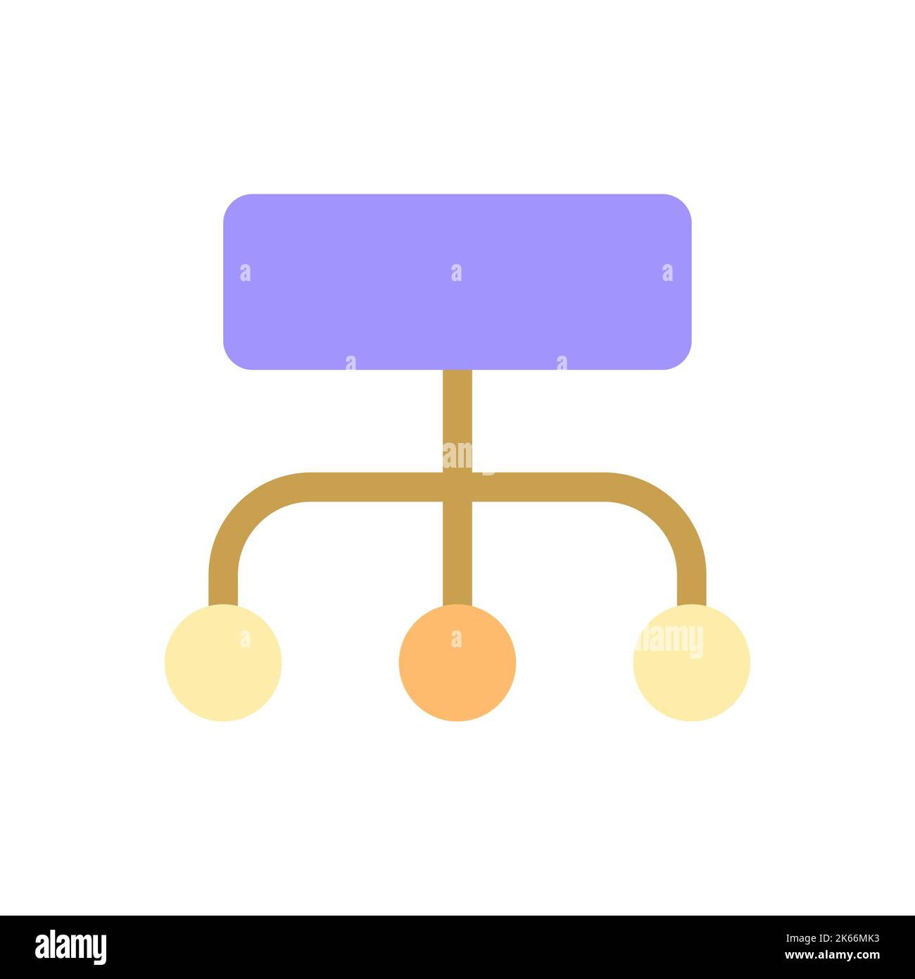 Data structuration process pixel perfect flat gradient color ui icon ...