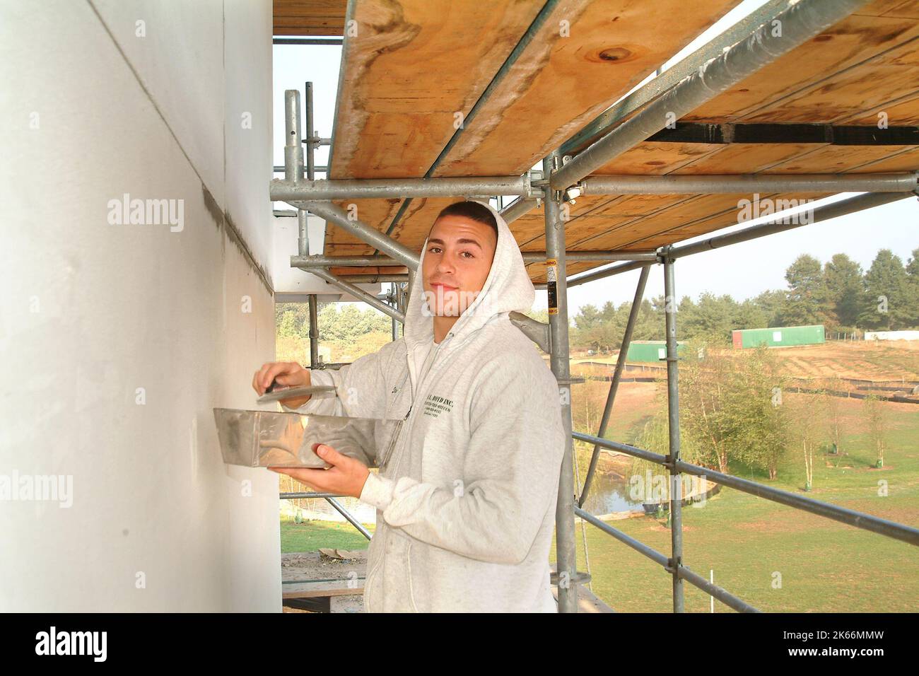 Plaster and Stucco Mason Stock Photo - Alamy