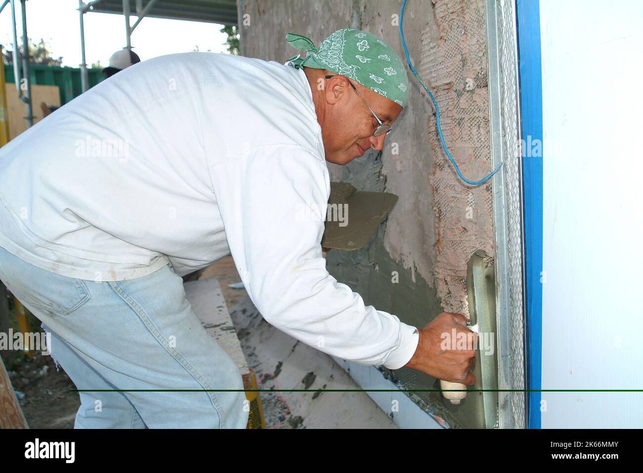 Plaster and Stucco Mason Stock Photo - Alamy