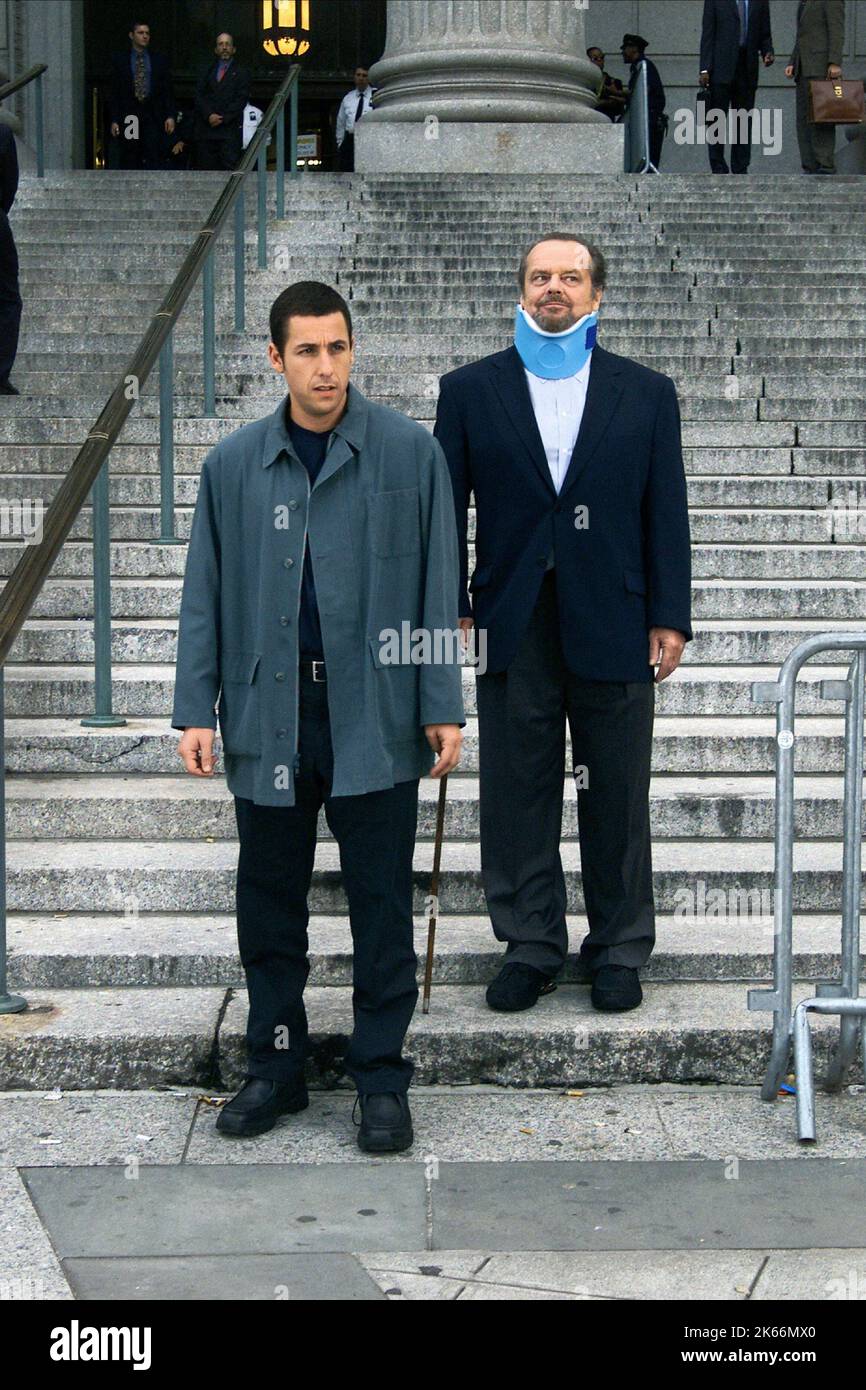 ADAM SANDLER, JACK NICHOLSON, ANGER MANAGEMENT, 2003 Stock Photo - Alamy