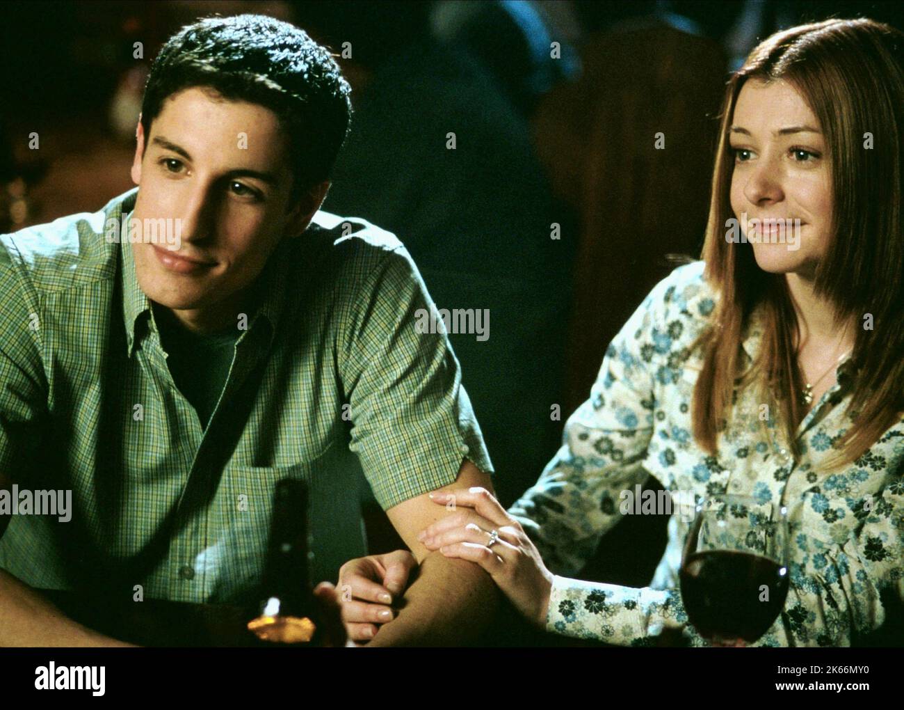 JASON BIGGS, ALYSON HANNIGAN, AMERICAN WEDDING, 2003 Stock Photo - Alamy