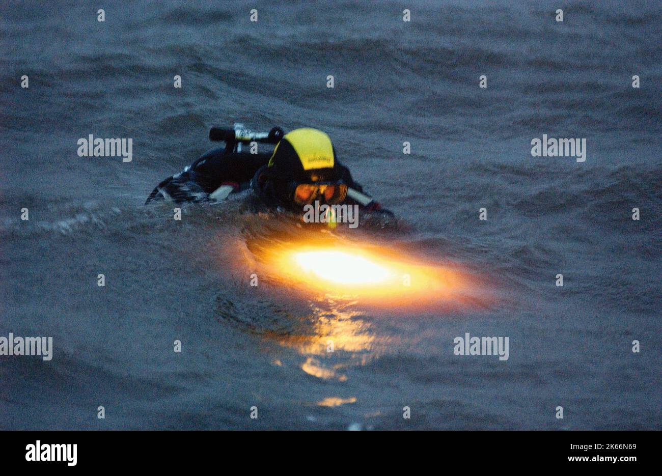 FROGMAN SCENE, BALTIC STORM, 2003 Stock Photo - Alamy