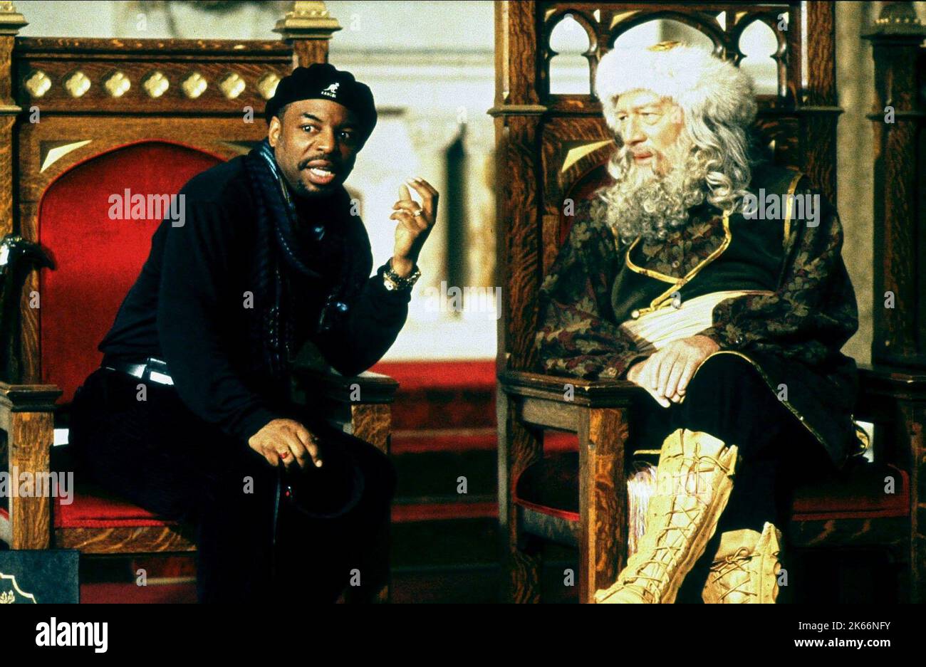 LEVAR BURTON, CHRISTOPHER PLUMMER, BLIZZARD, 2003 Stock Photo - Alamy