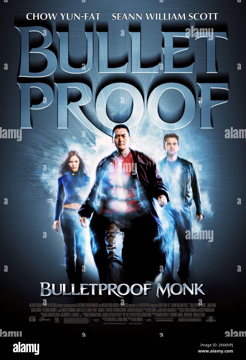 JAIME KING, CHOW YUN-FAT, SEANN WILLIAM SCOTT, BULLETPROOF MONK, 2003 ...