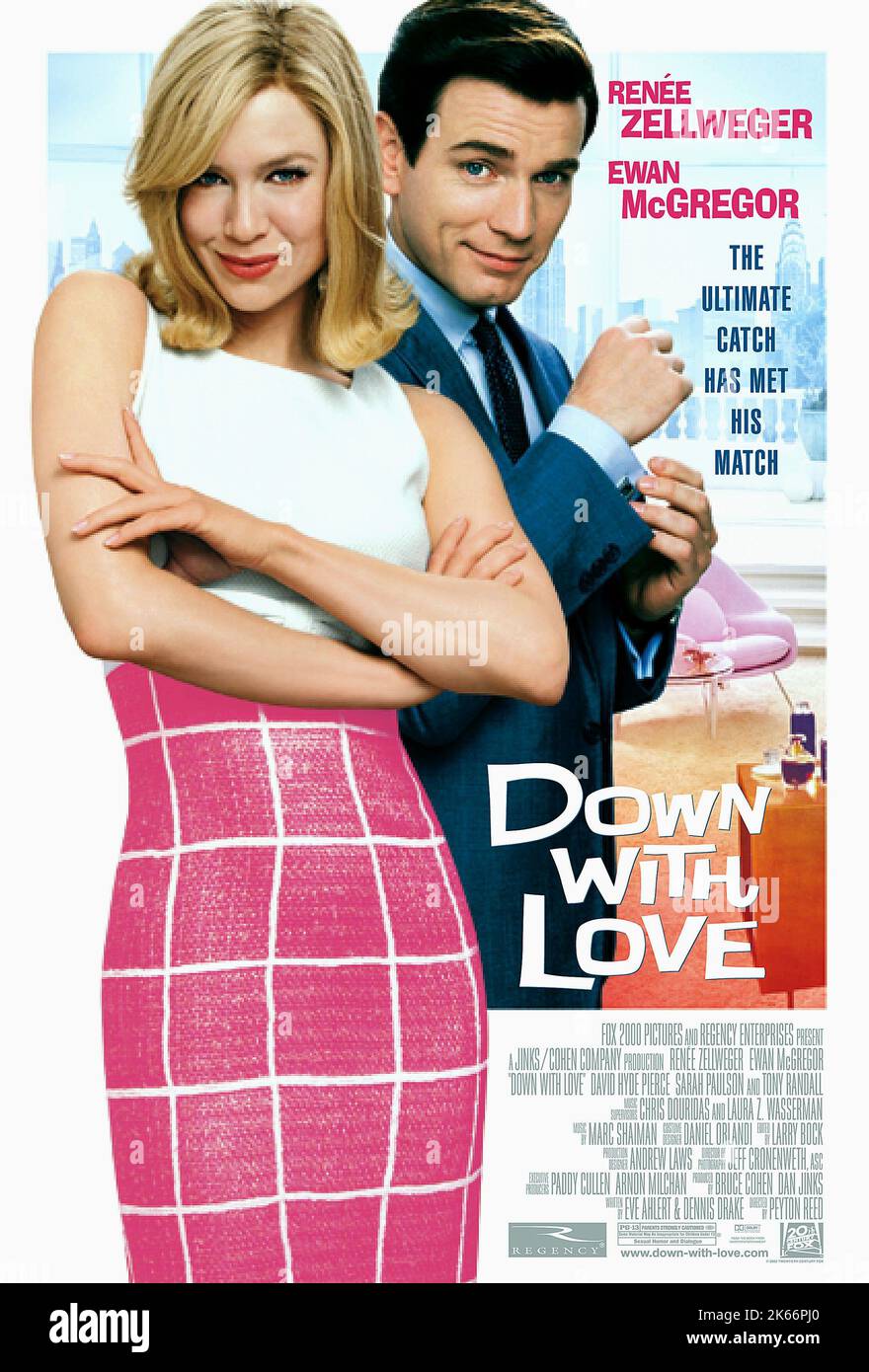 RENEE ZELLWEGER, EWAN MCGREGOR, DOWN WITH LOVE, 2003 Stock Photo - Alamy