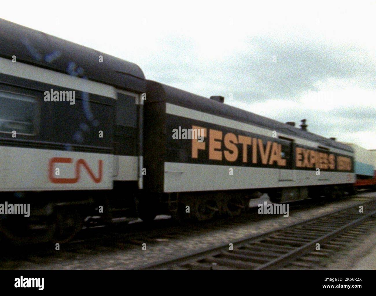 THE FESTIVAL EXPRESS TRAIN, FESTIVAL EXPRESS, 2003 Stock Photo - Alamy