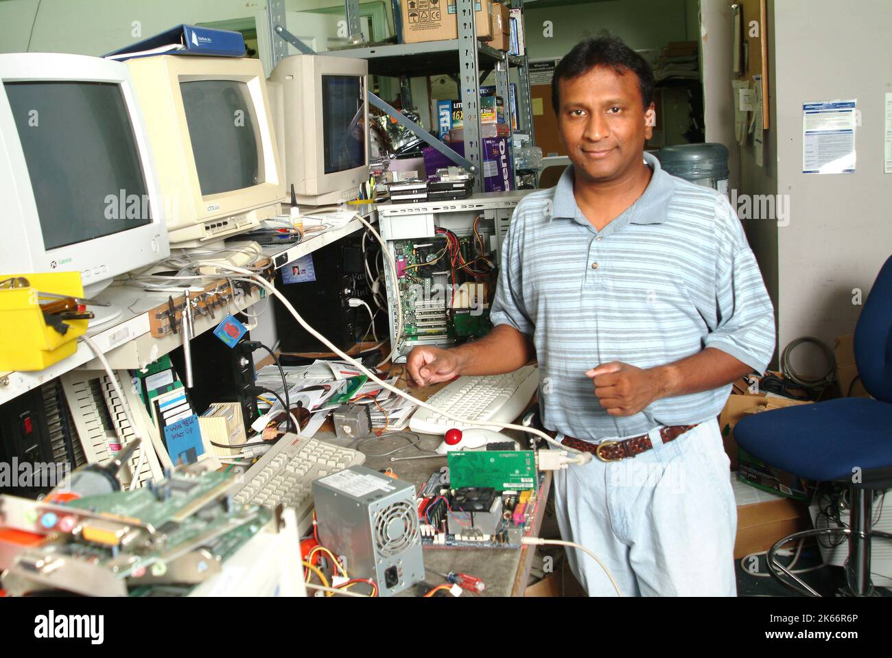 Office machine repairers hi-res stock photography and images - Alamy