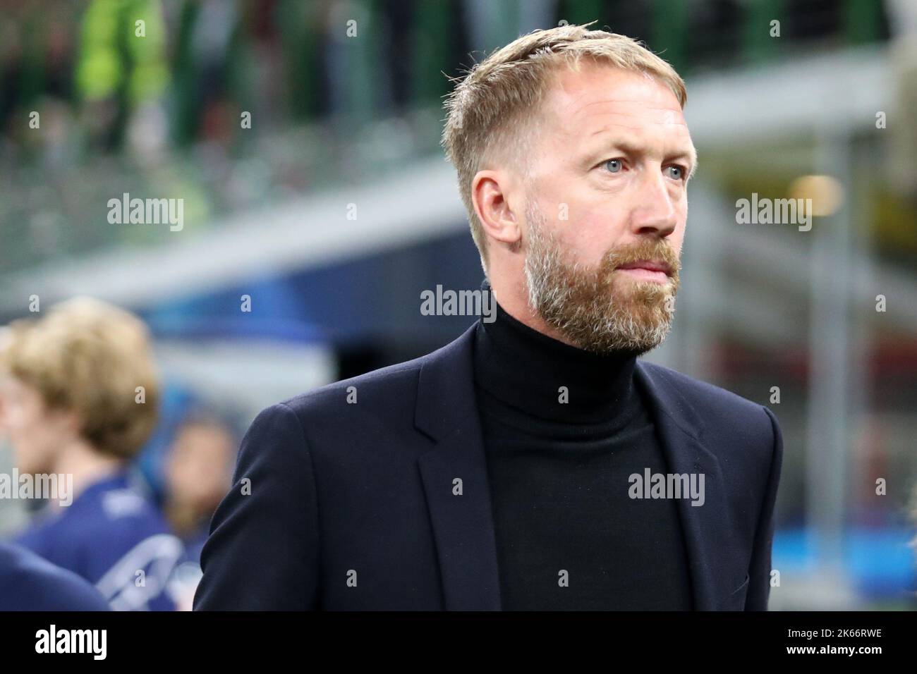 Milano, Italy. 11th Oct, 2022. Graham Potter, head coach of Chelsea Fc ...