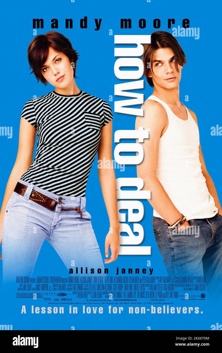 MANDY MOORE, TRENT FORD, HOW TO DEAL, 2003 Stock Photo - Alamy