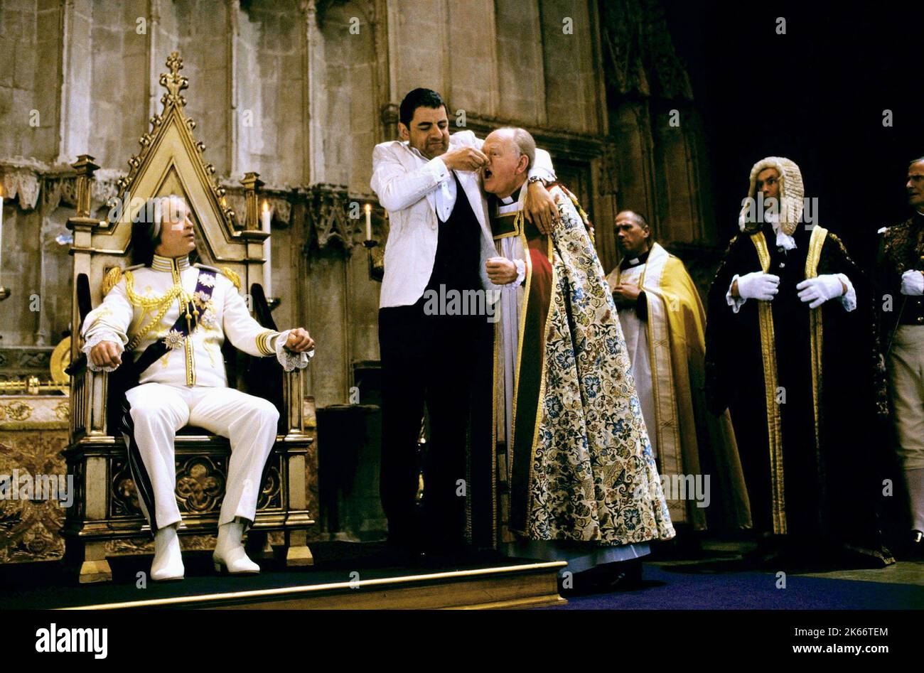 JOHN MALKOVICH, ROWAN ATKINSON, JOHNNY ENGLISH, 2003 Stock Photo - Alamy
