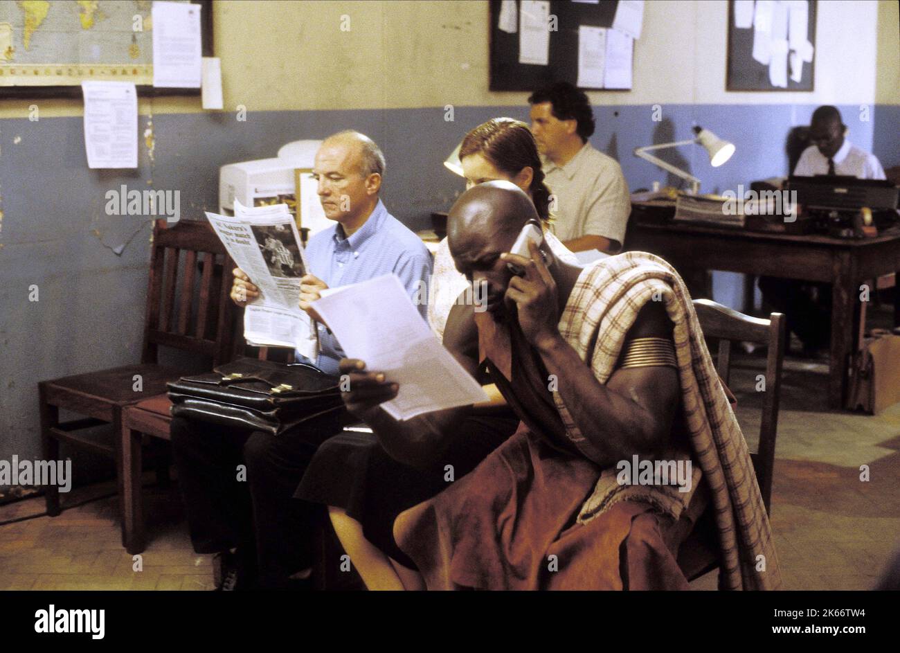 DJIMON HOUNSOU, LARA CROFT TOMB RAIDER: THE CRADLE OF LIFE, 2003 Stock ...