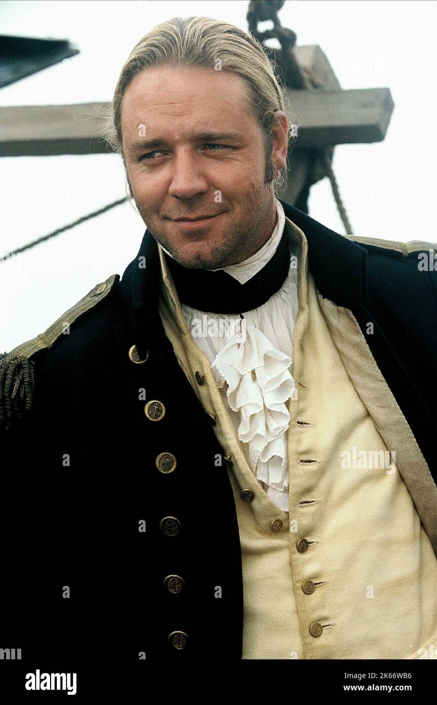RUSSELL CROWE, MASTER AND COMMANDER: THE FAR SIDE OF THE WORLD, 2003 ...