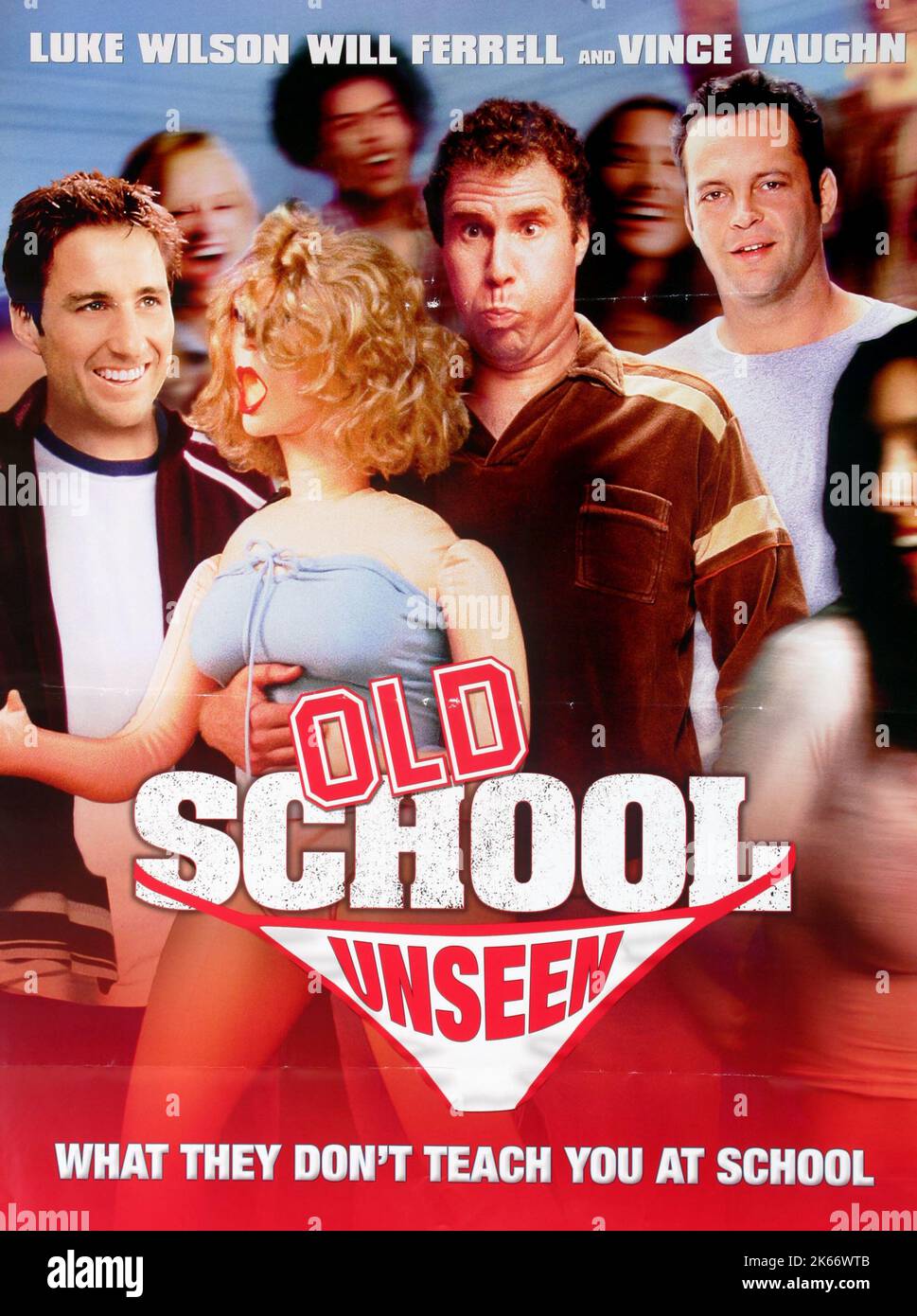 LUKE WILSON, WILL FERRELL, VINCE VAUGHN POSTER, OLD SCHOOL, 2003 Stock Photo - Alamy