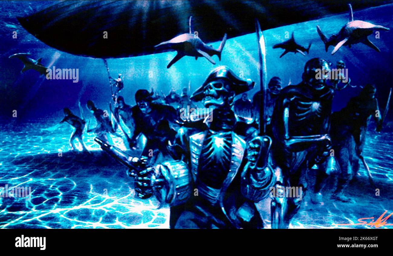 Pirates Of The Caribbean The Curse Of The Black Pearl Skeletons