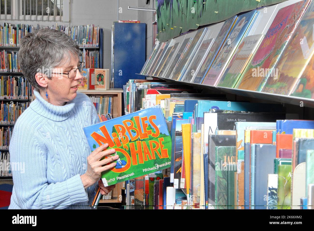 Library libraries staff librarian hi-res stock photography and images ...