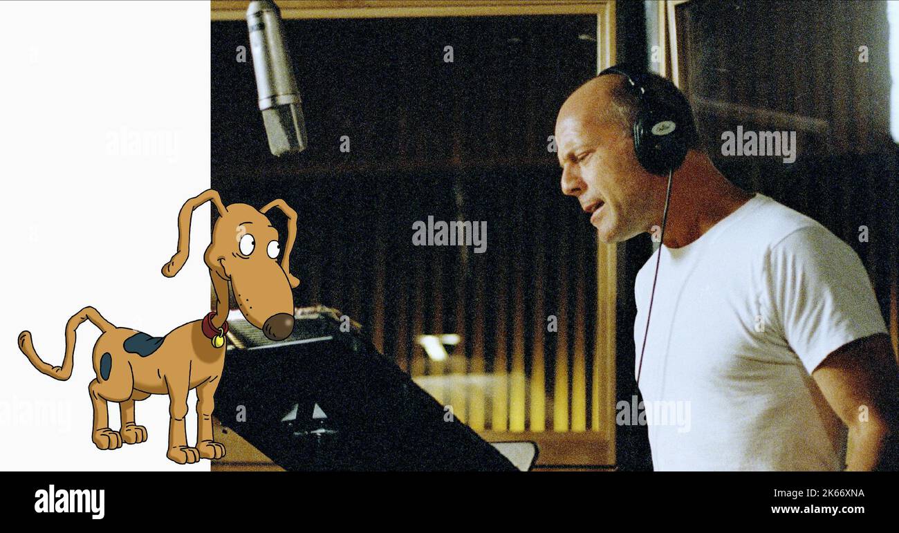 SPIKE, BRUCE WILLIS, RUGRATS GO WILD, 2003 Stock Photo - Alamy