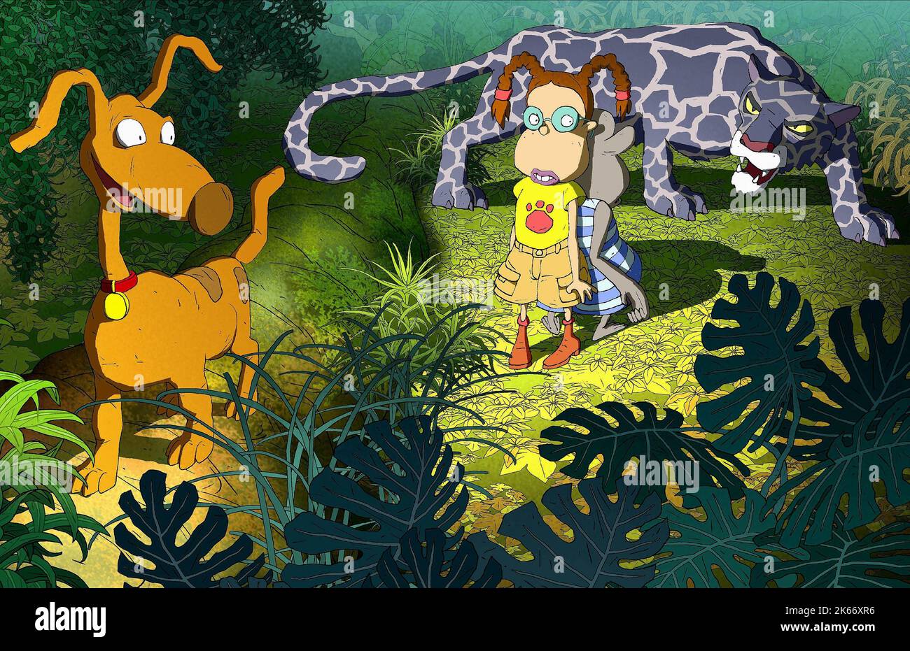 SPIKE,ELIZA,DARWIN,SIRI, RUGRATS GO WILD, 2003 Stock Photo - Alamy
