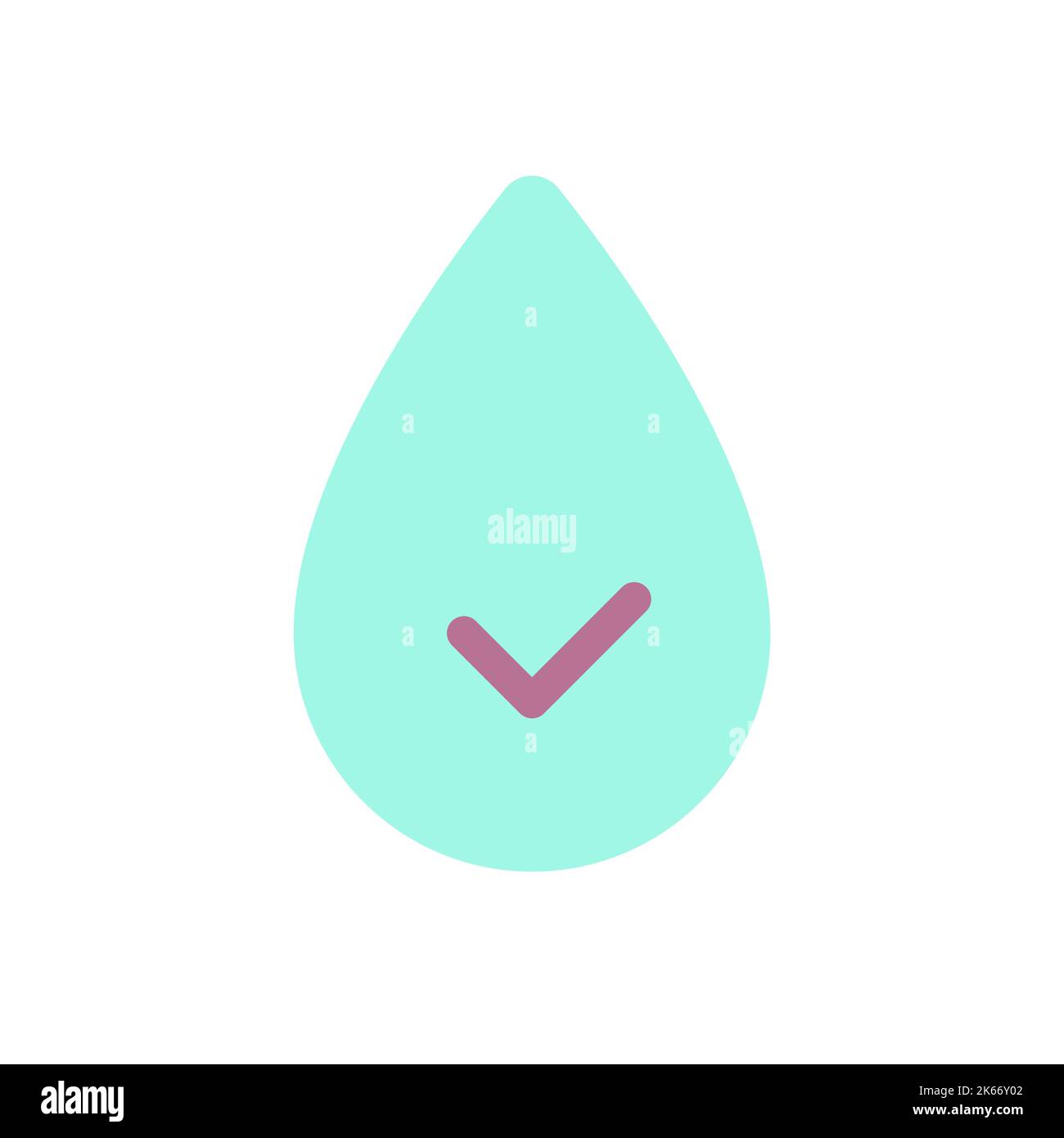 Hydration flat color ui icon Stock Vector Image & Art - Alamy