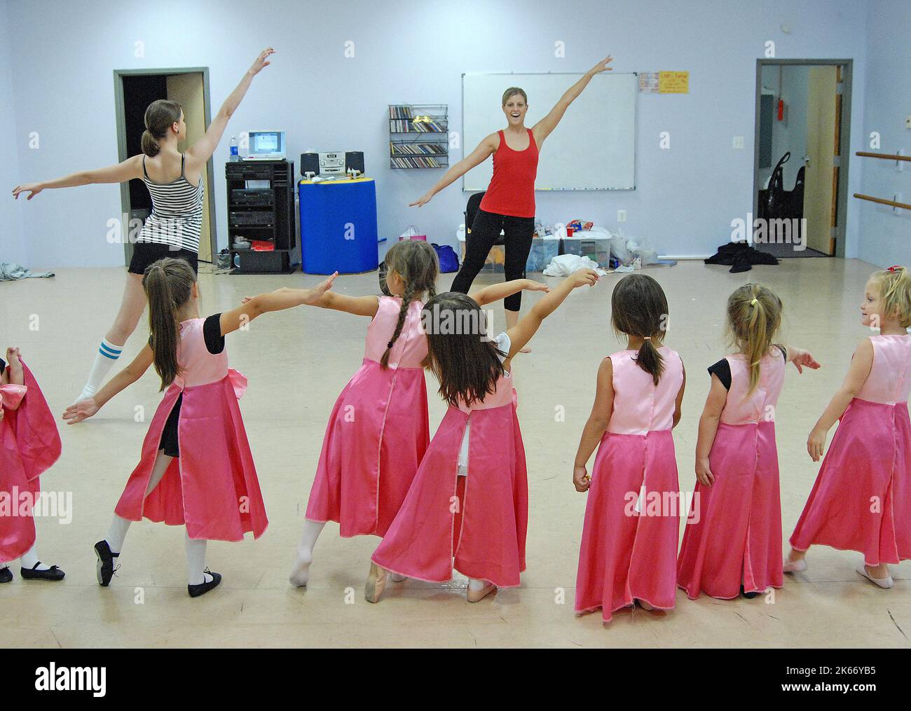 Dancers and Choreographer Stock Photo - Alamy