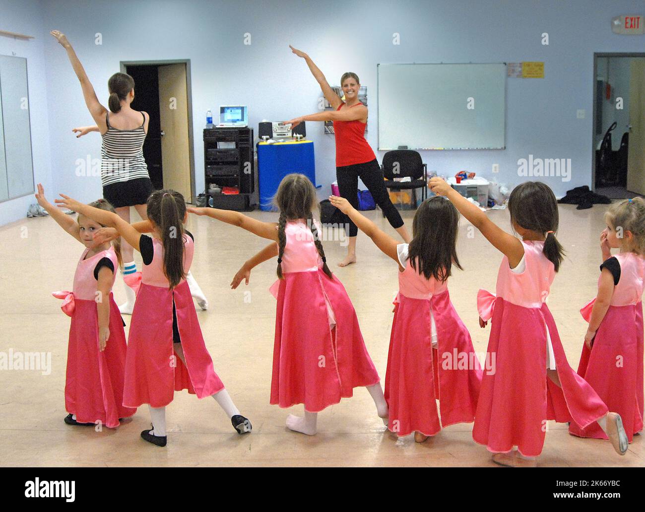 Dancers and Choreographer Stock Photo - Alamy