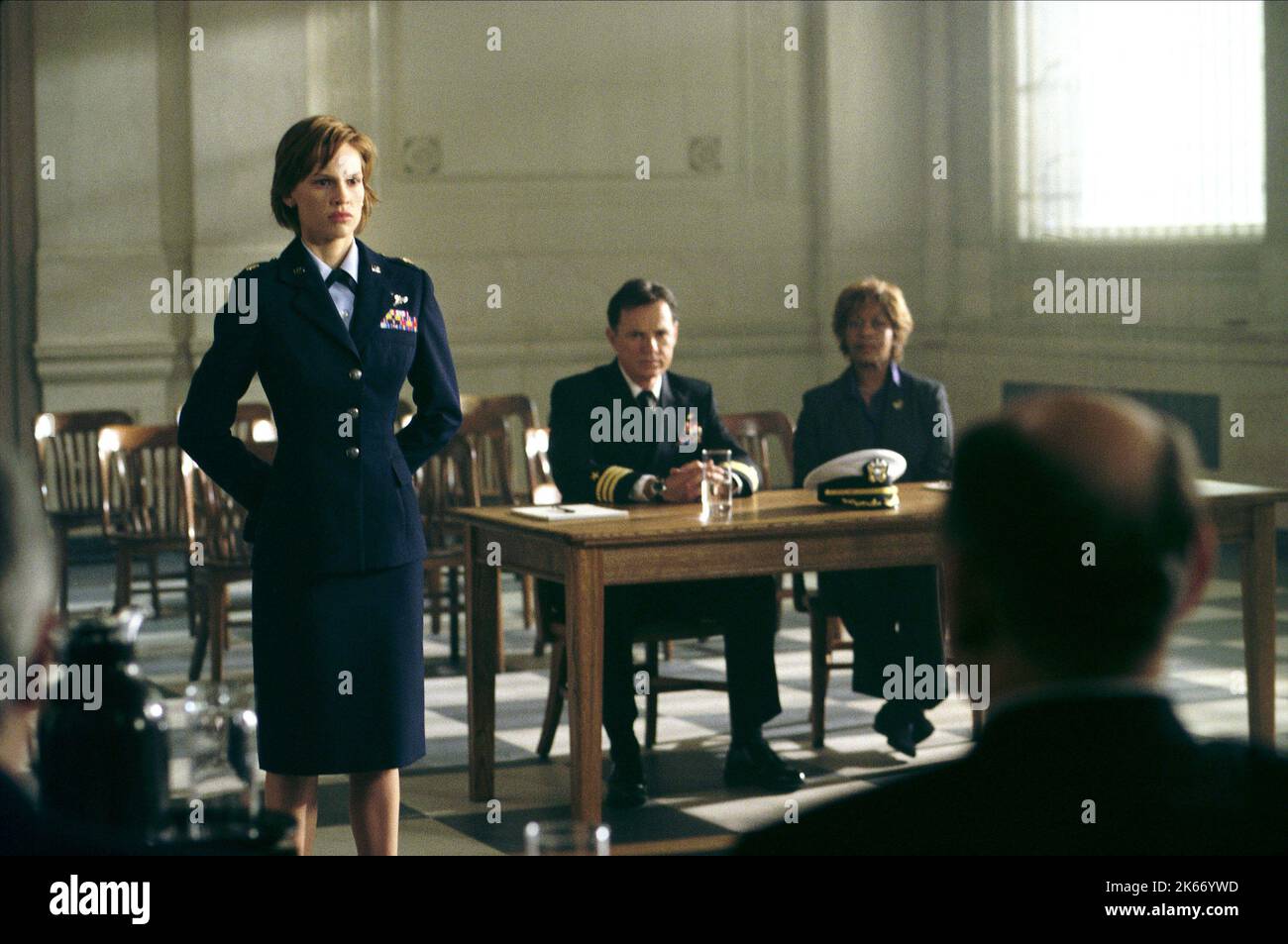 HILARY SWANK, THE CORE, 2003 Stock Photo - Alamy