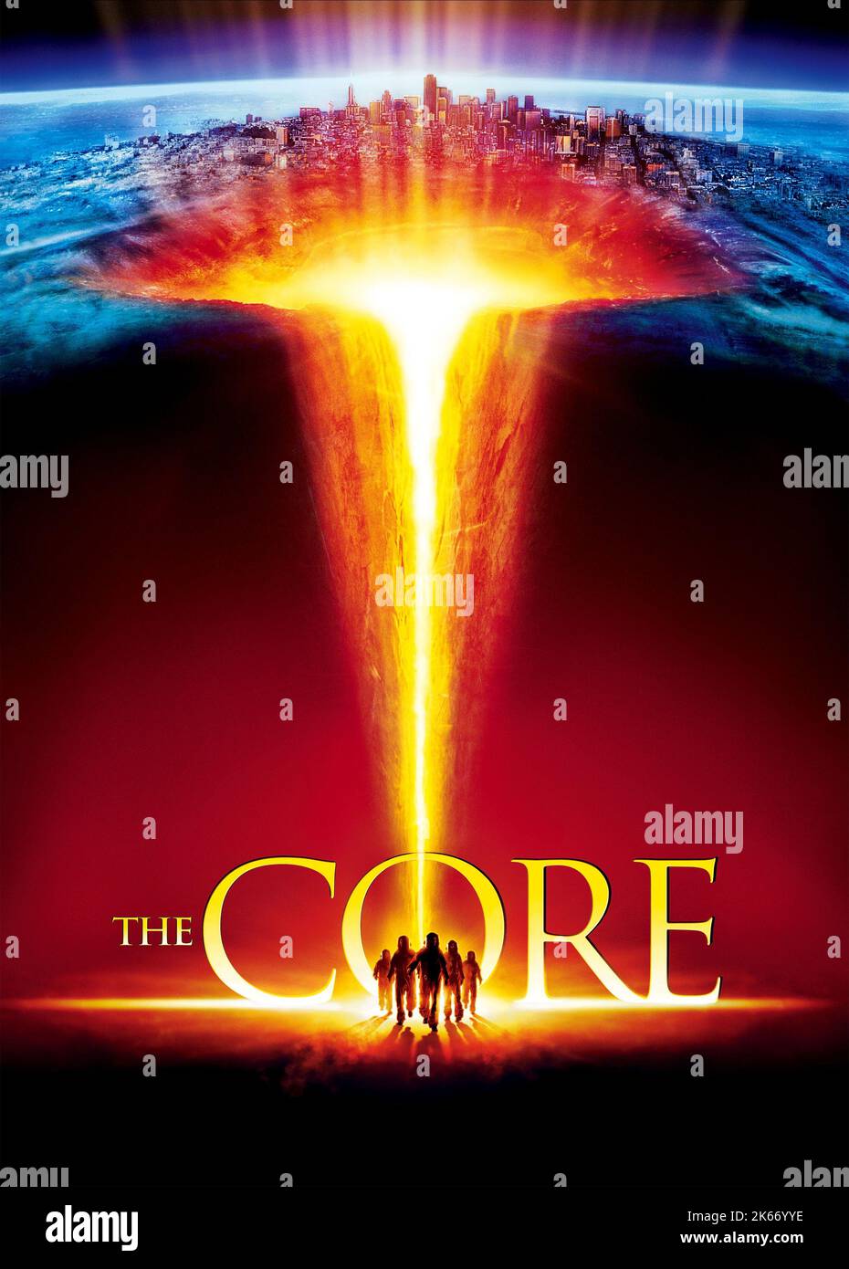 FILM POSTER, THE CORE, 2003 Stock Photo - Alamy