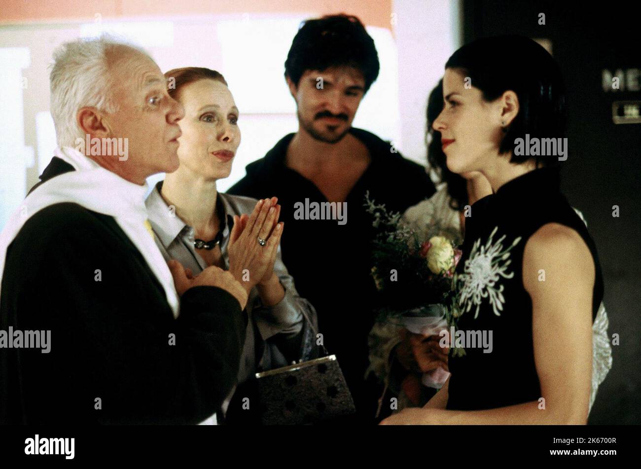 MALCOLM MCDOWELL, BARBARA ROBERTSON, NEVE CAMPBELL, THE COMPANY, 2003 ...