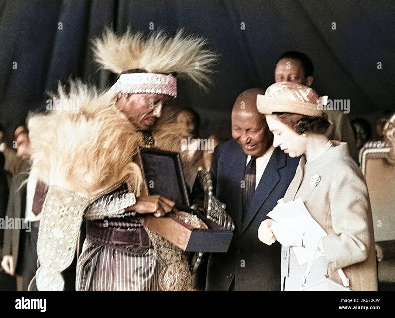 Royal commonwealth tour hi-res stock photography and images - Alamy