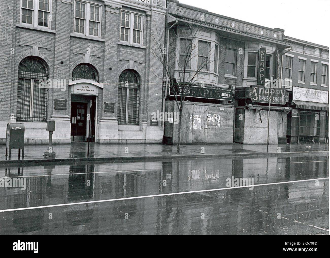 Photograph of 1300 Street, 1969 Stock Photo - Alamy