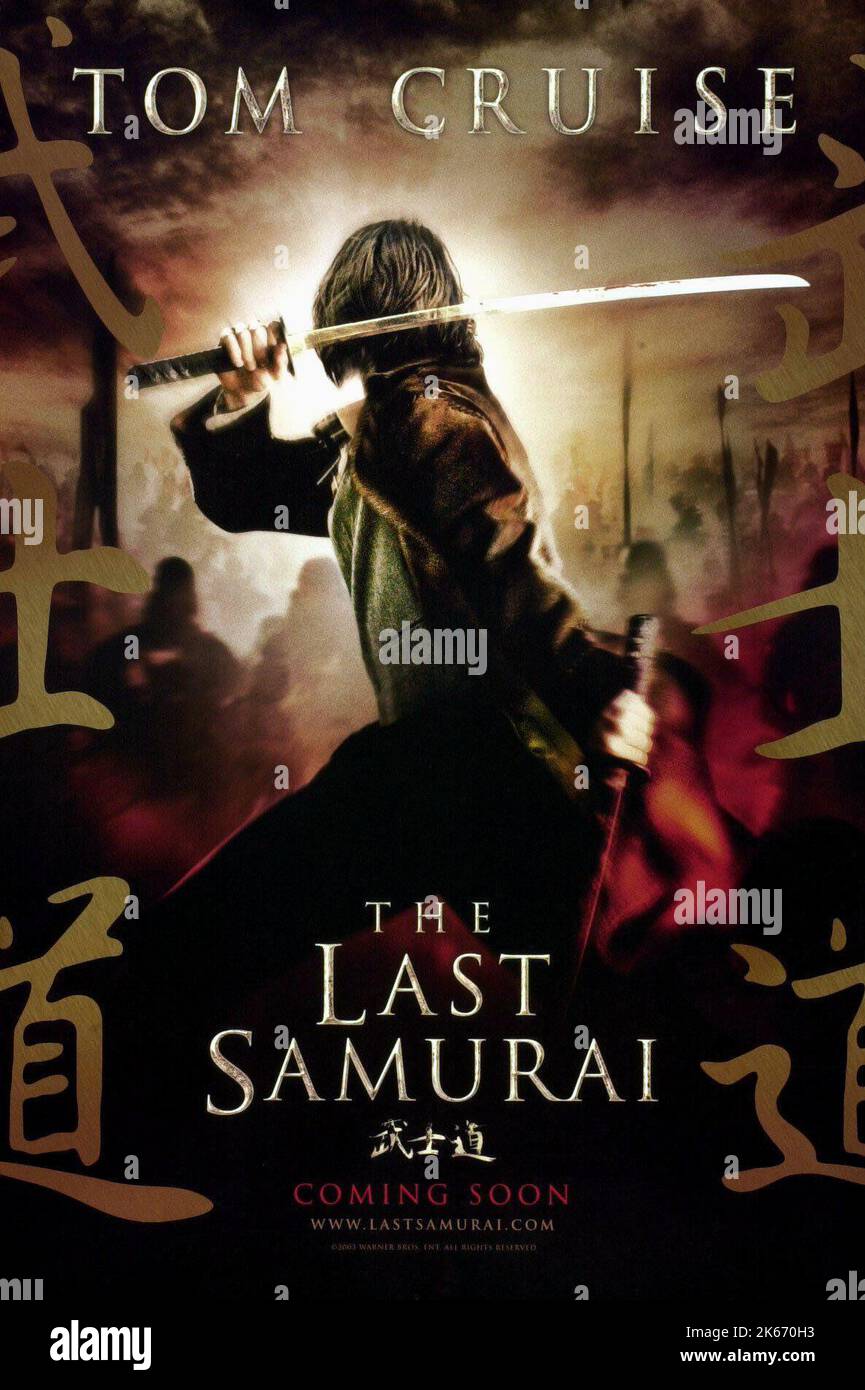 TOM CRUISE, THE LAST SAMURAI, 2003 Stock Photo - Alamy