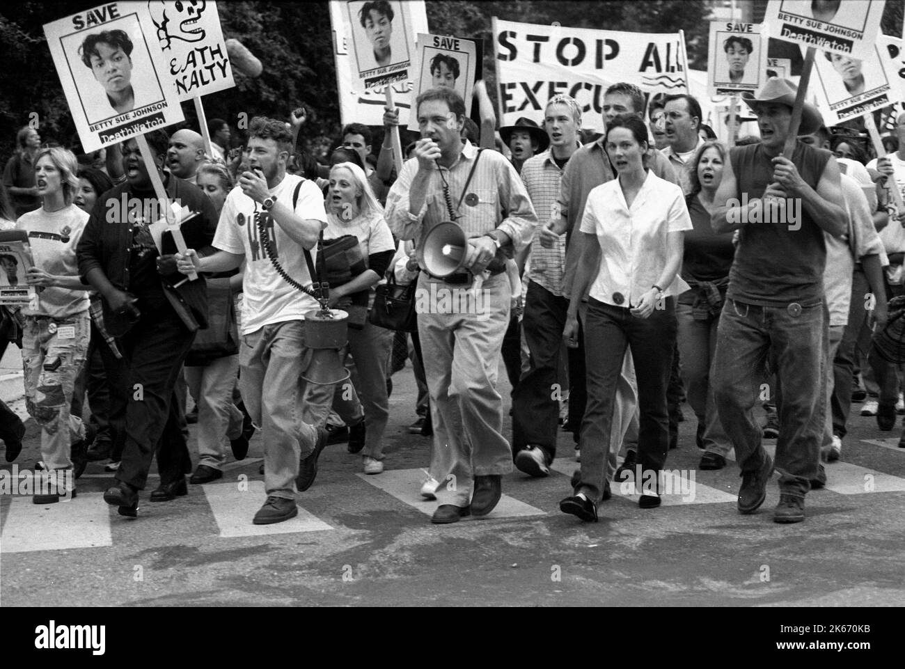 KEVIN SPACEY, LAURA LINNEY, THE LIFE OF DAVID GALE, 2003 Stock Photo ...
