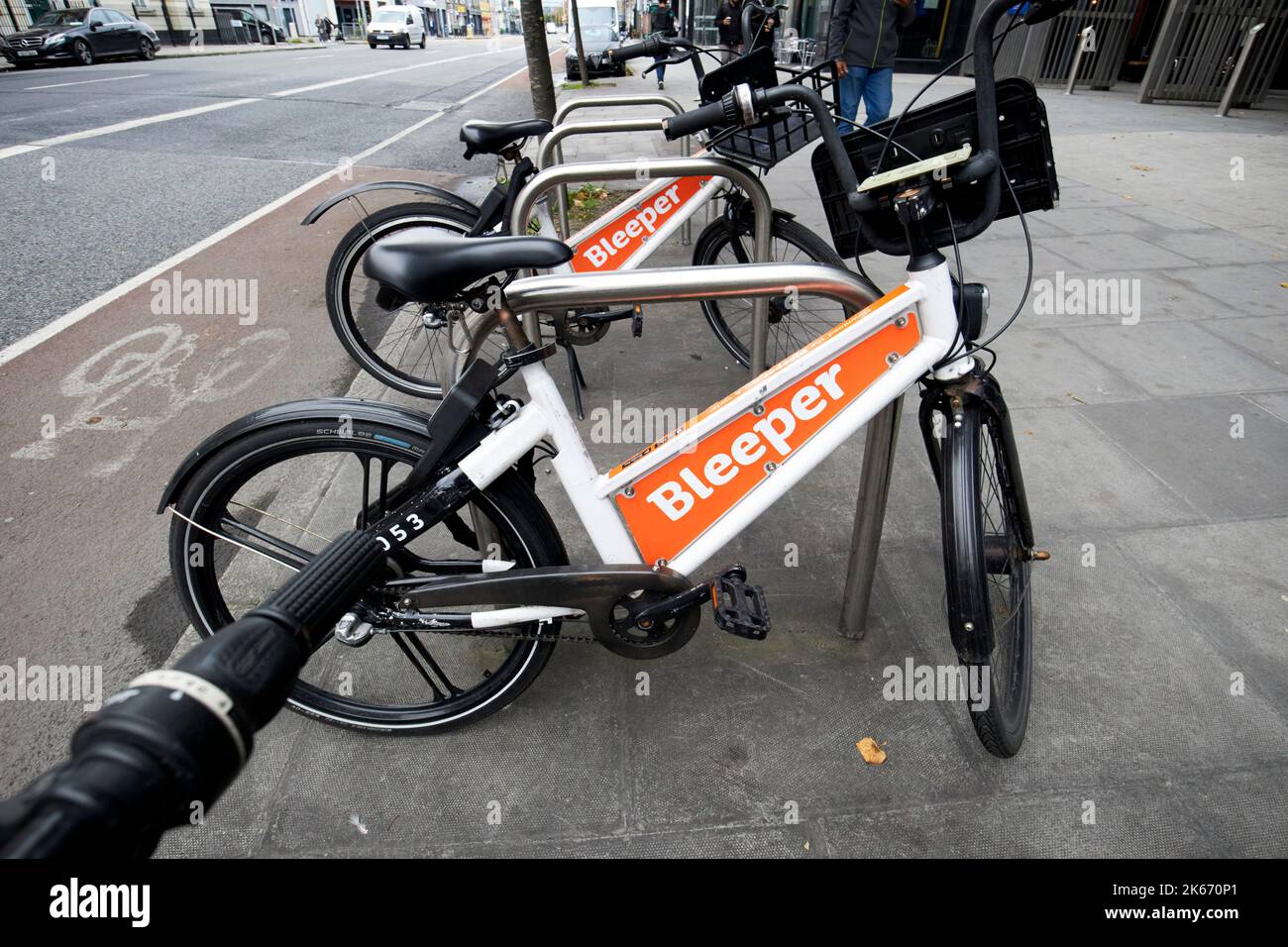 Sharing bike hi-res stock photography and images - Alamy