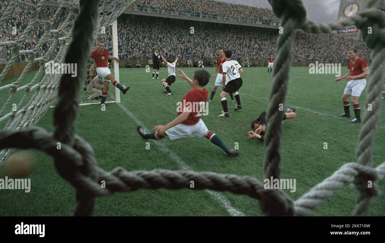 FOOTBALL MATCH GOAL SCENE, THE MIRACLE OF BERN, 2003 Stock Photo - Alamy
