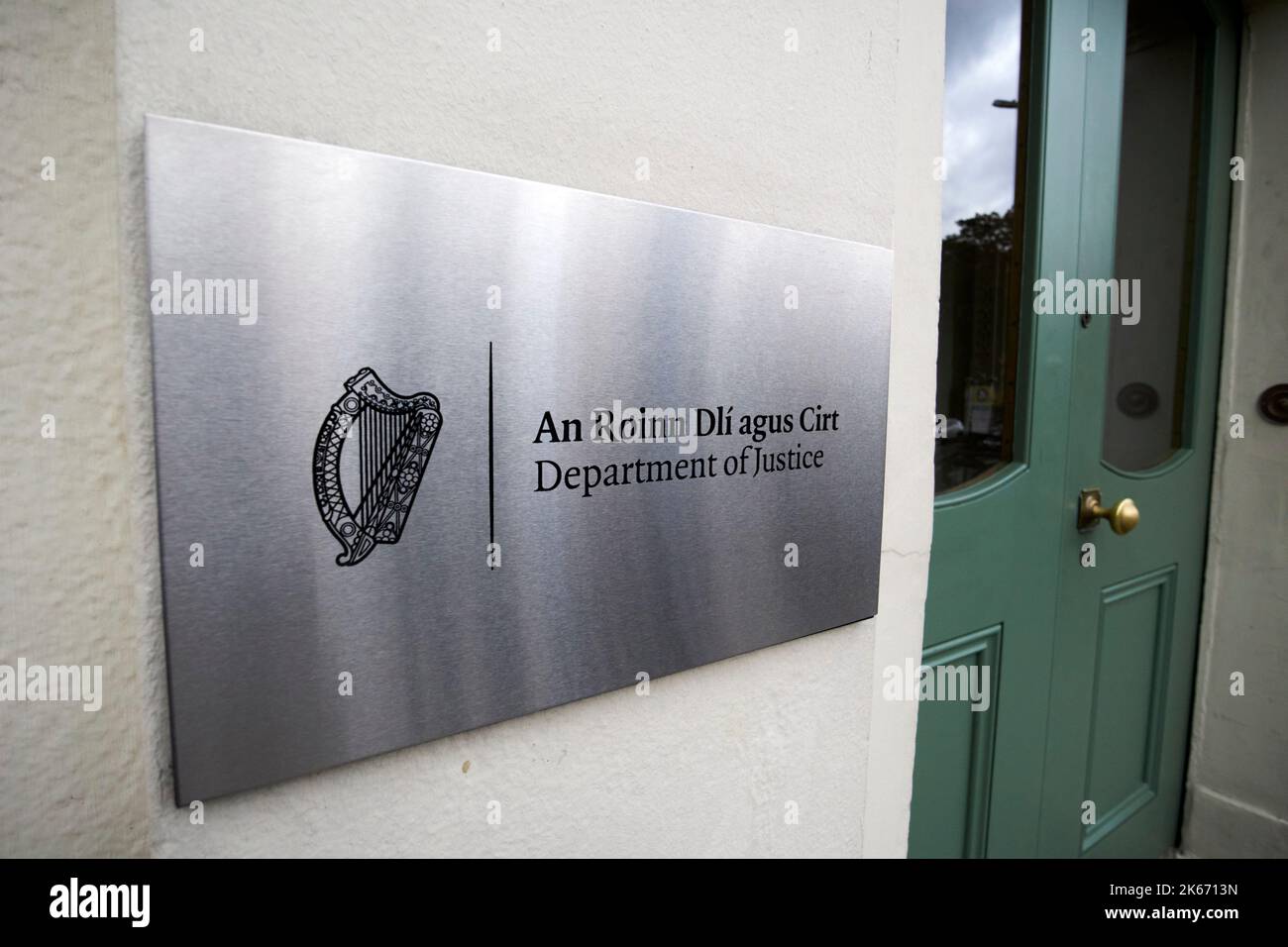 Irish dept of justice hi-res stock photography and images - Alamy