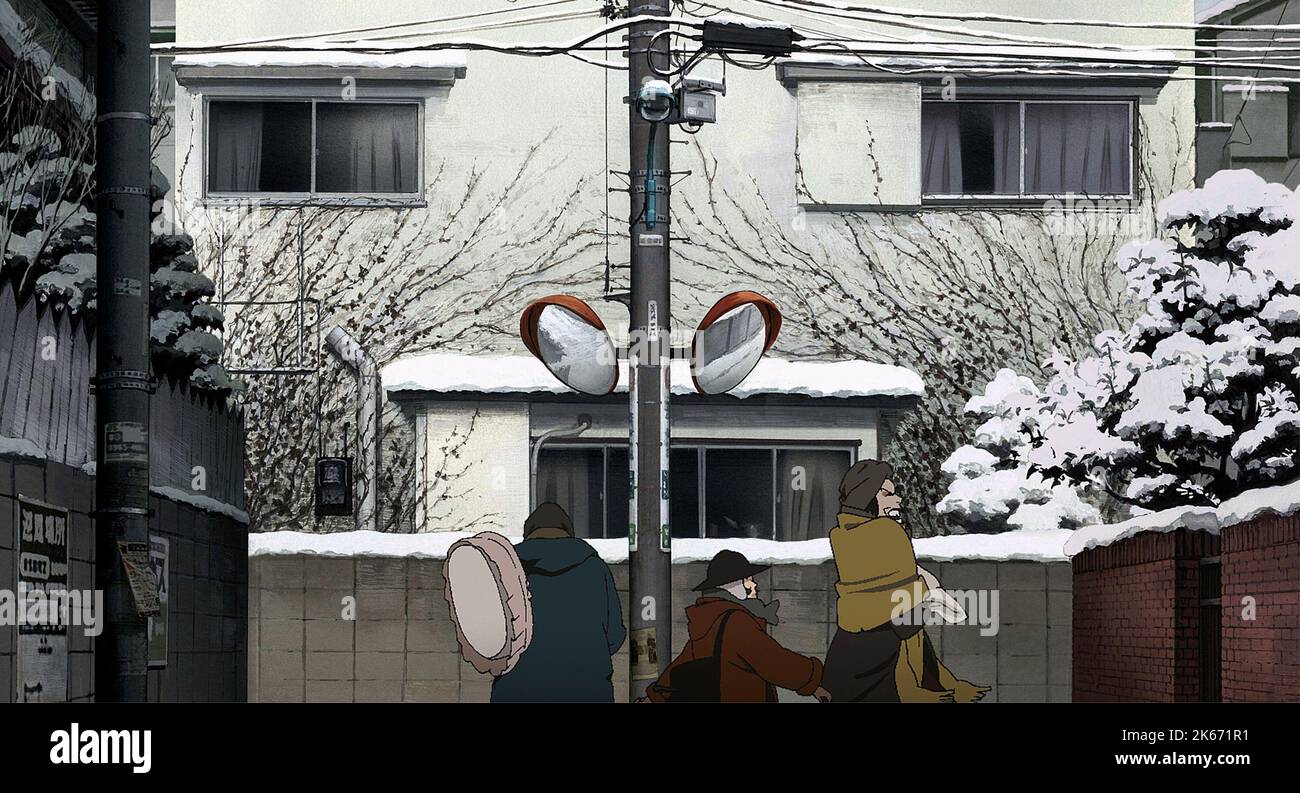 GIN, MIYUKI, HANA, TOKYO GODFATHERS, 2003 Stock Photo - Alamy