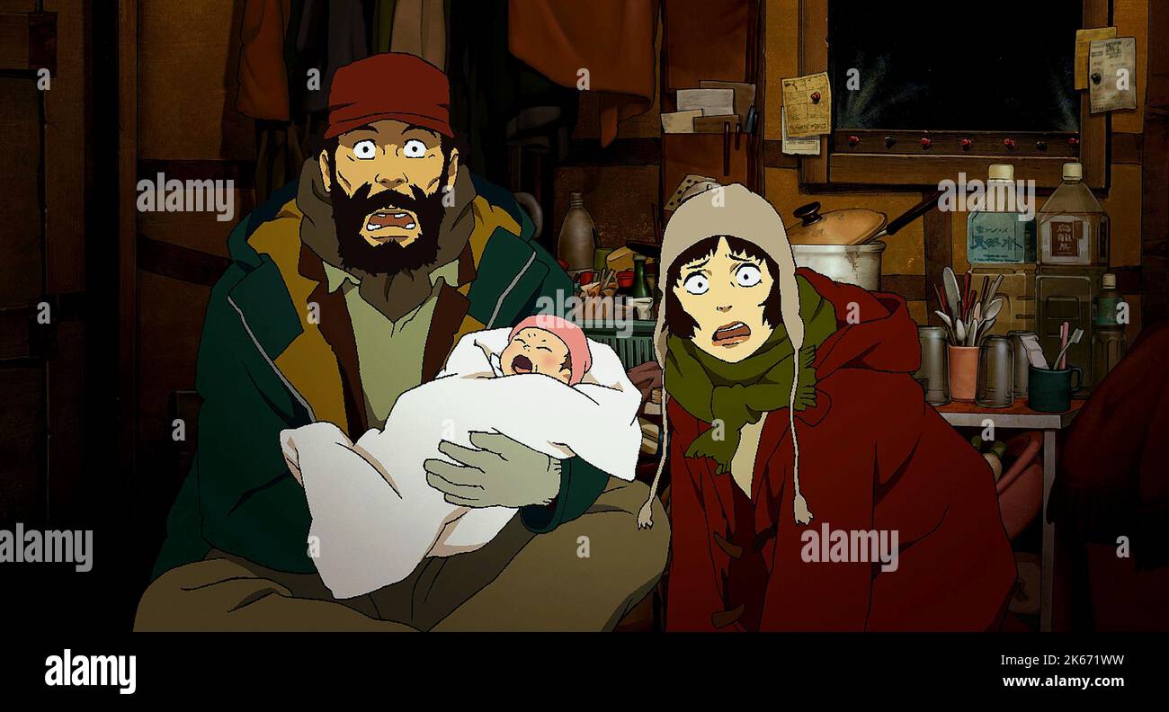 GIN,BABY,MIYUKI, TOKYO GODFATHERS, 2003 Stock Photo - Alamy