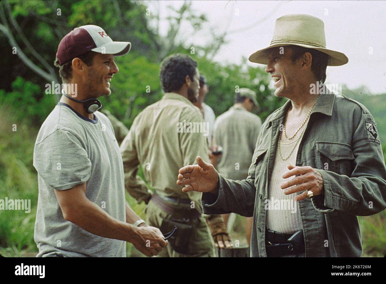 PETER BERG, CHRISTOPHER WALKEN, WELCOME TO THE JUNGLE, 2003 Stock Photo ...