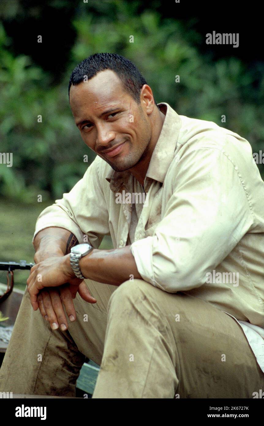 DWAYNE 'THE ROCK' JOHNSON, WELCOME TO THE JUNGLE, 2003 Stock Photo - Alamy