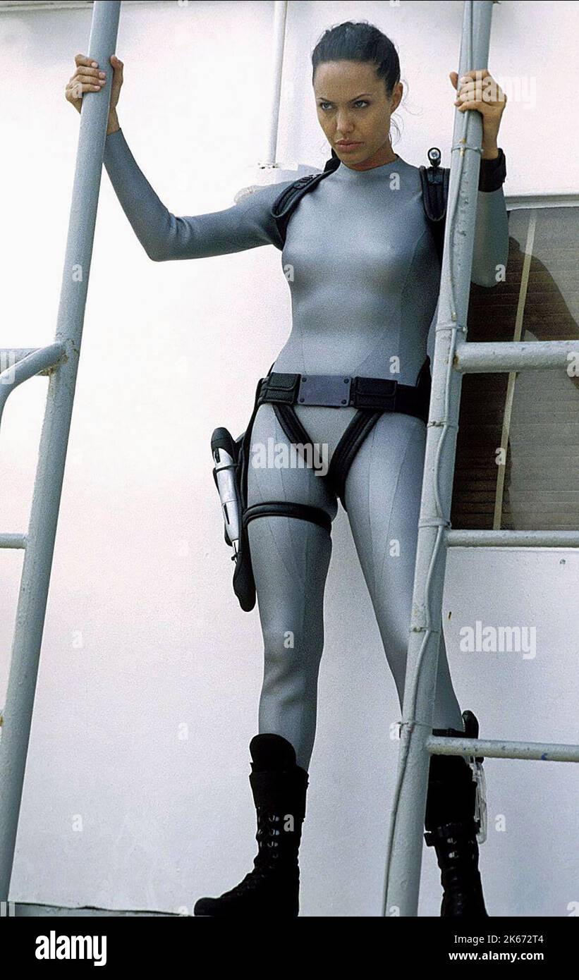 ANGELINA JOLIE, LARA CROFT TOMB RAIDER: THE CRADLE OF LIFE, 2003 Stock ...
