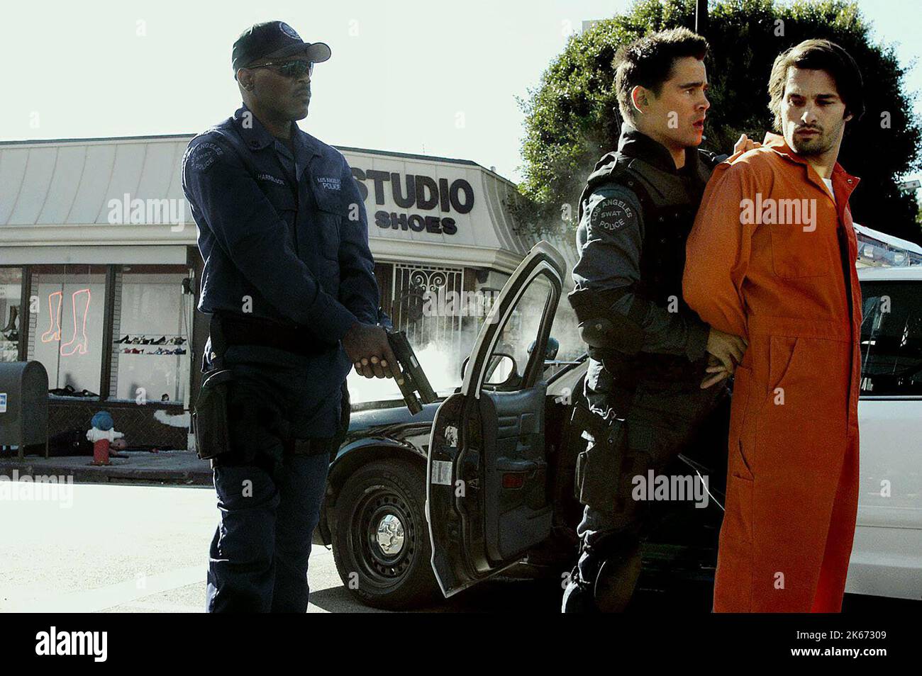 SAMUEL L. JACKSON, COLIN FARRELL, OLIVIER MARTINEZ, S.W.A.T., 2003 ...