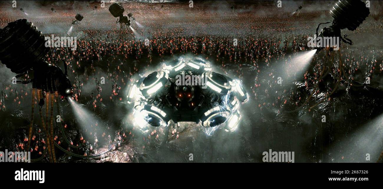 SPACECRAFT SCENE, THE MATRIX REVOLUTIONS, 2003 Stock Photo - Alamy