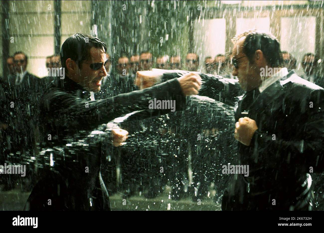 REEVES,WEAVING, THE MATRIX REVOLUTIONS, 2003 Stock Photo - Alamy