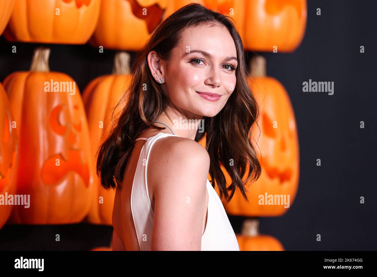 HOLLYWOOD, LOS ANGELES, CALIFORNIA, USA - OCTOBER 11: American actress ...