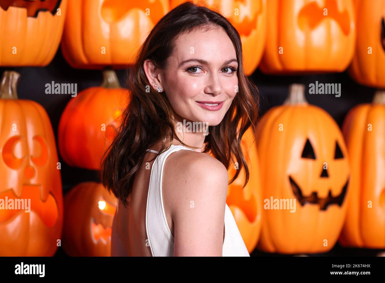 HOLLYWOOD, LOS ANGELES, CALIFORNIA, USA - OCTOBER 11: American actress ...