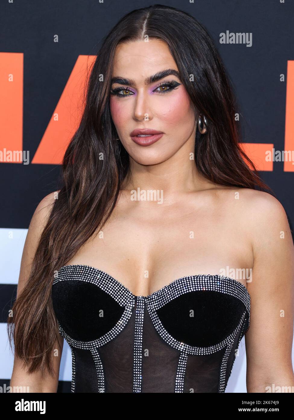 HOLLYWOOD, LOS ANGELES, CALIFORNIA, USA - OCTOBER 11: American professional wrestler, actress ...