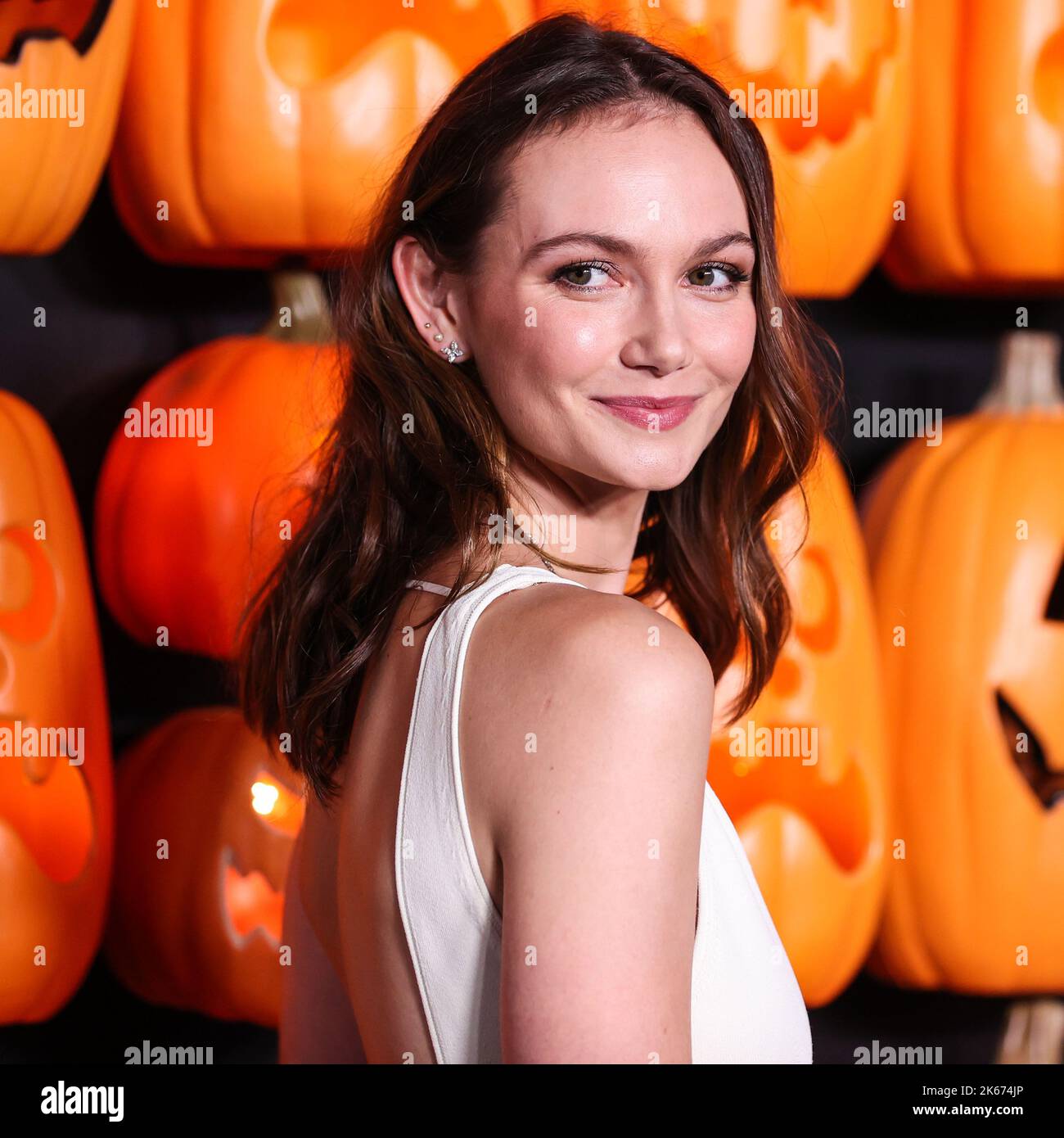 HOLLYWOOD, LOS ANGELES, CALIFORNIA, USA - OCTOBER 11: American actress ...