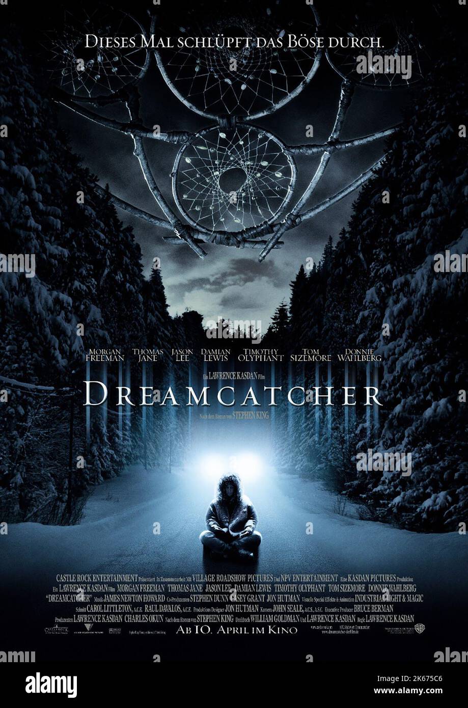 MOVIE POSTER, DREAMCATCHER, 2003 Stock Photo - Alamy