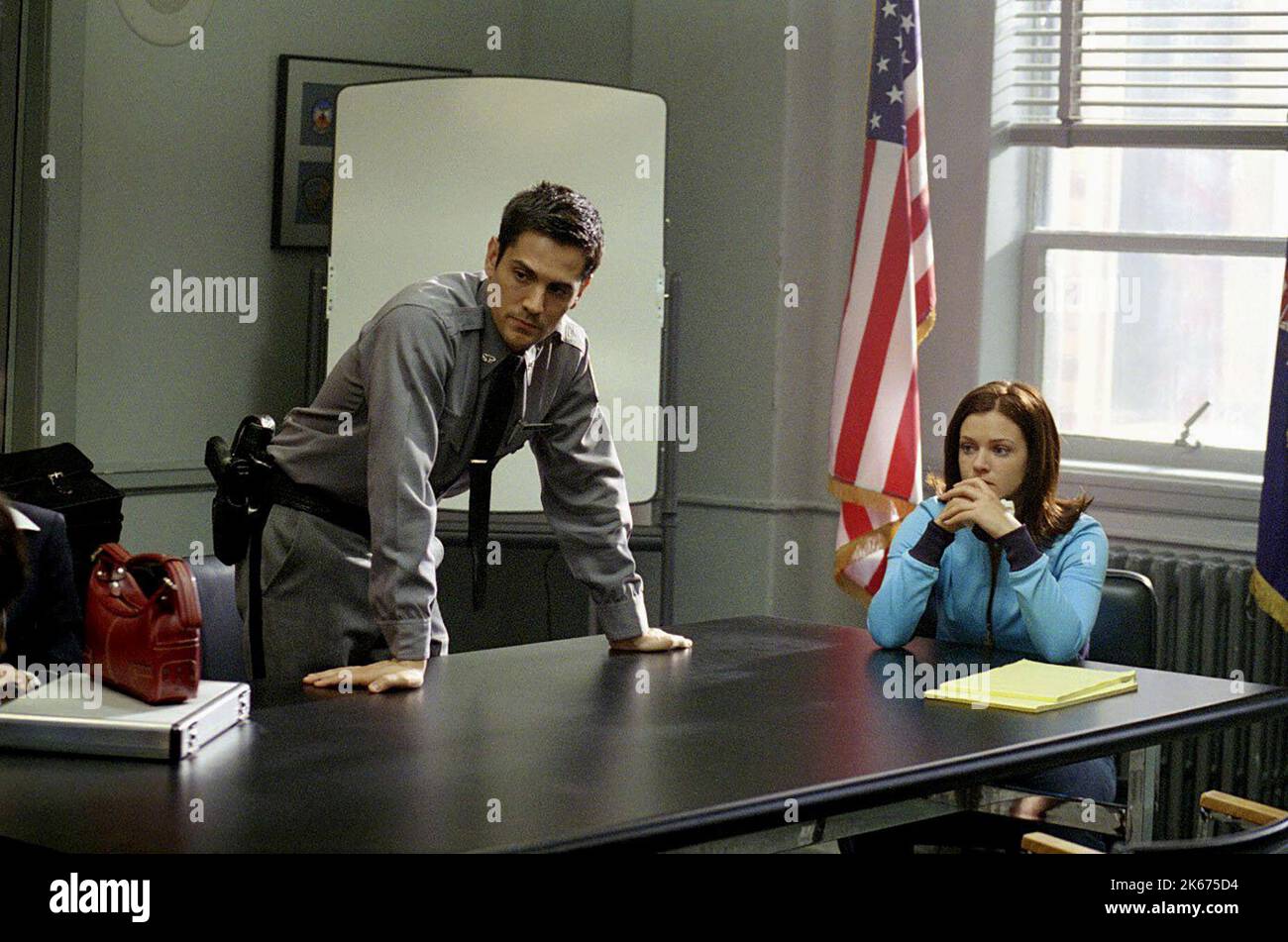 MICHAEL LANDES, A.J. COOK, FINAL DESTINATION 2, 2003 Stock Photo - Alamy